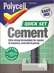 Polycell 20204 Polycell Quick Set Cement Polyfilla, 2 Kg - Grey – NWT ...
