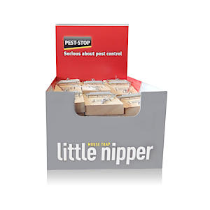 Pest-Stop Little Nipper Mouse Trap - Wooden Traps For Indoors Contains ...