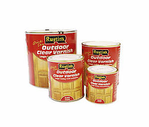 Rustins Quick Dry Outdoor Clear Varnish 500 Ml Gloss – NWT FM Solutions