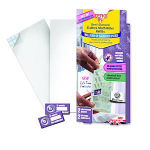 Zero In Zer438 Demi-Diamond Clothes Moth Killer Refill €“ Twinpack ...