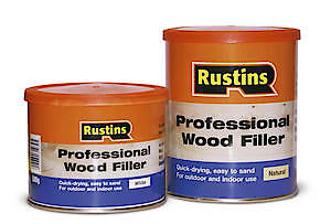 Rustins Professional Wood Filler Natural 250G – NWT FM Solutions